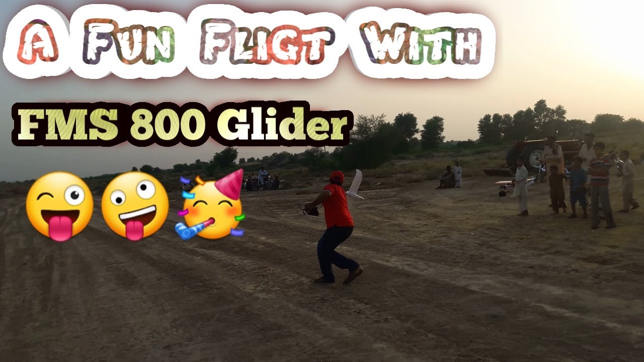 A Fun Flight With FMS Easy Trainer 800 - YouTube