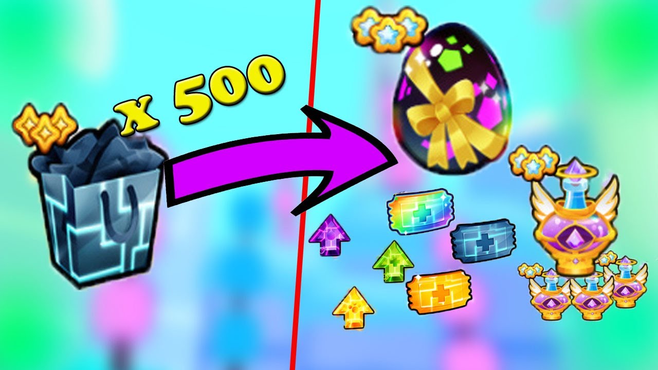 I OPENED 500 Tech Gift Bags in Pets Go Roblox! - YouTube