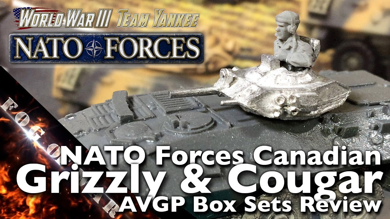 Review | Grizzly & Cougar Box Sets 1/100 (15mm) - TCBX04/TCBX03 | NATO ...