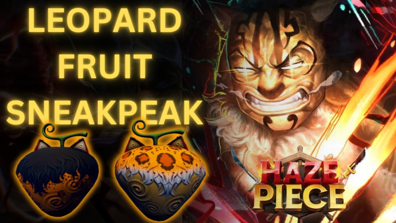 NEW LEOPARD FRUIT SNEAK PEAK [ HAZE PIECE ] - YouTube