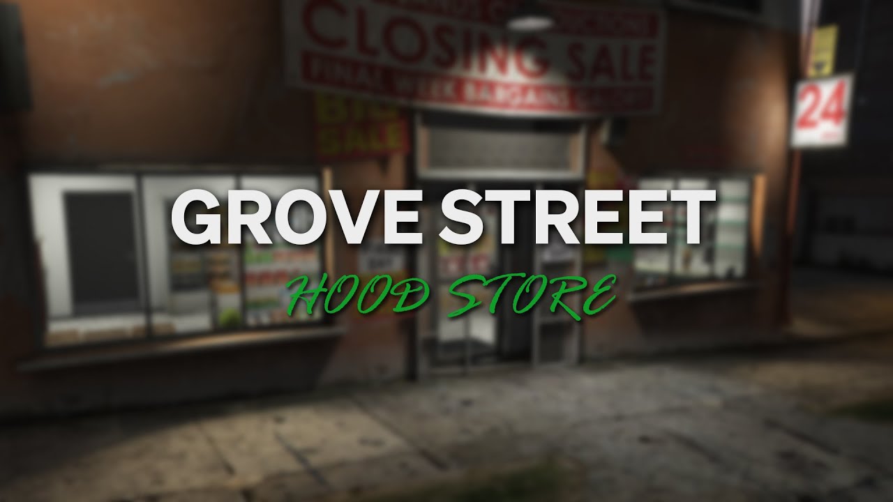 GROVESTREET HOOD STORE | MLO - YouTube