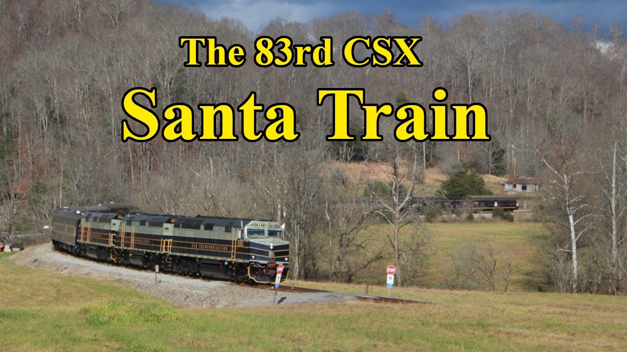 The 83rd CSX Santa Train - YouTube