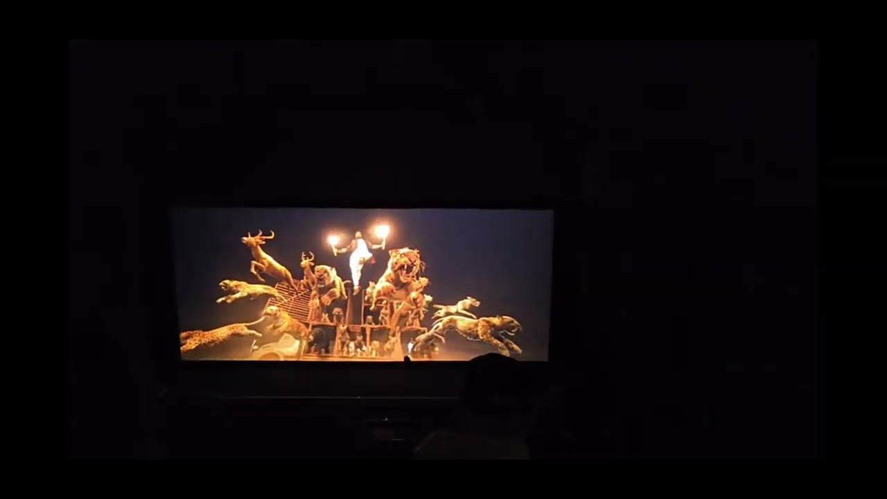 RRR interval scene in world biggest screen theatre Mass entry to NTR ...