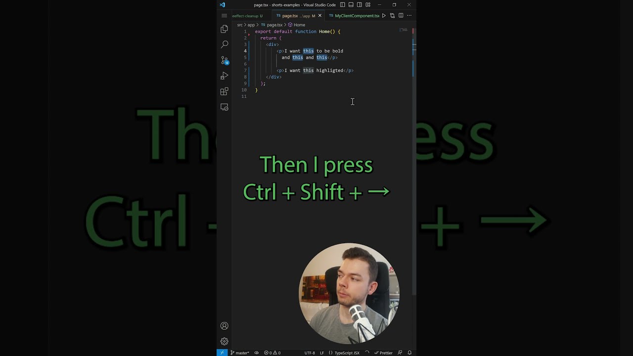 VS Code Wrap Text With HTML Tags Shortcut YouTube VS Code Wrap Text With HTML Tags Shortcut YouTube