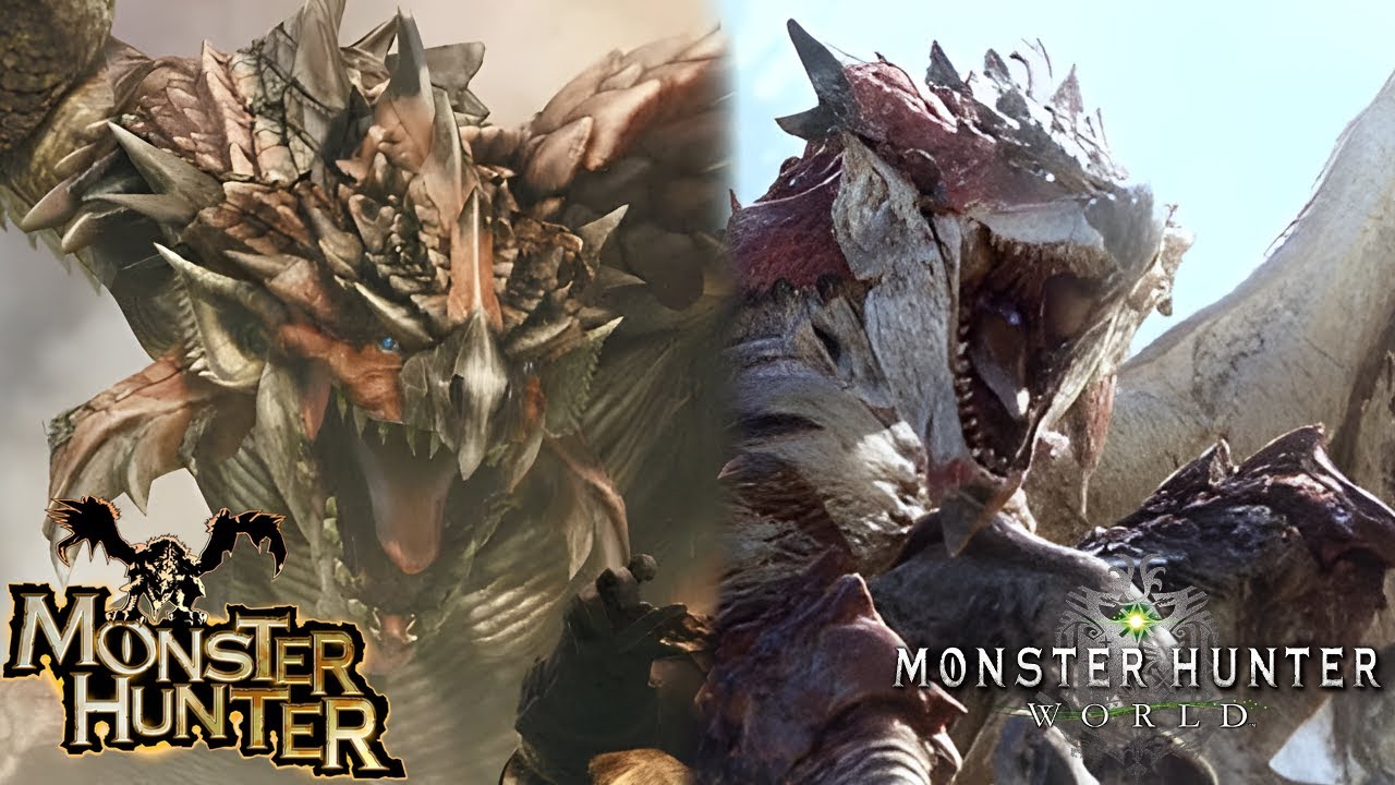 Rathalos theme MH1 version x MHW version - YouTube