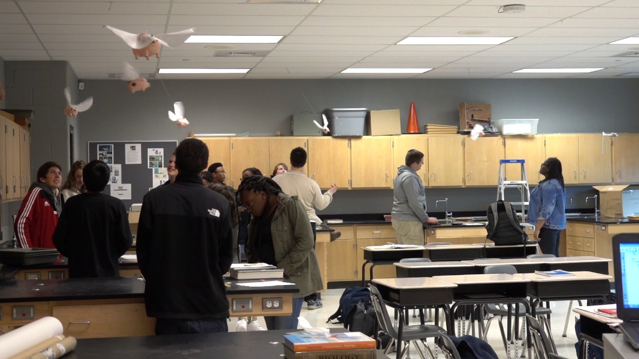 Students Working The Flying Pig Lab YouTube students-working-the-flying-pig-lab-youtube