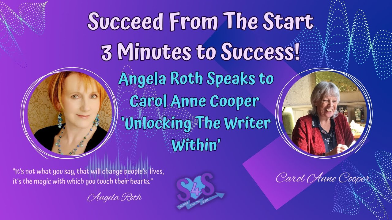 Angela Roth Interviews Carol Anne Cooper - Unlocking The Writer Within ...