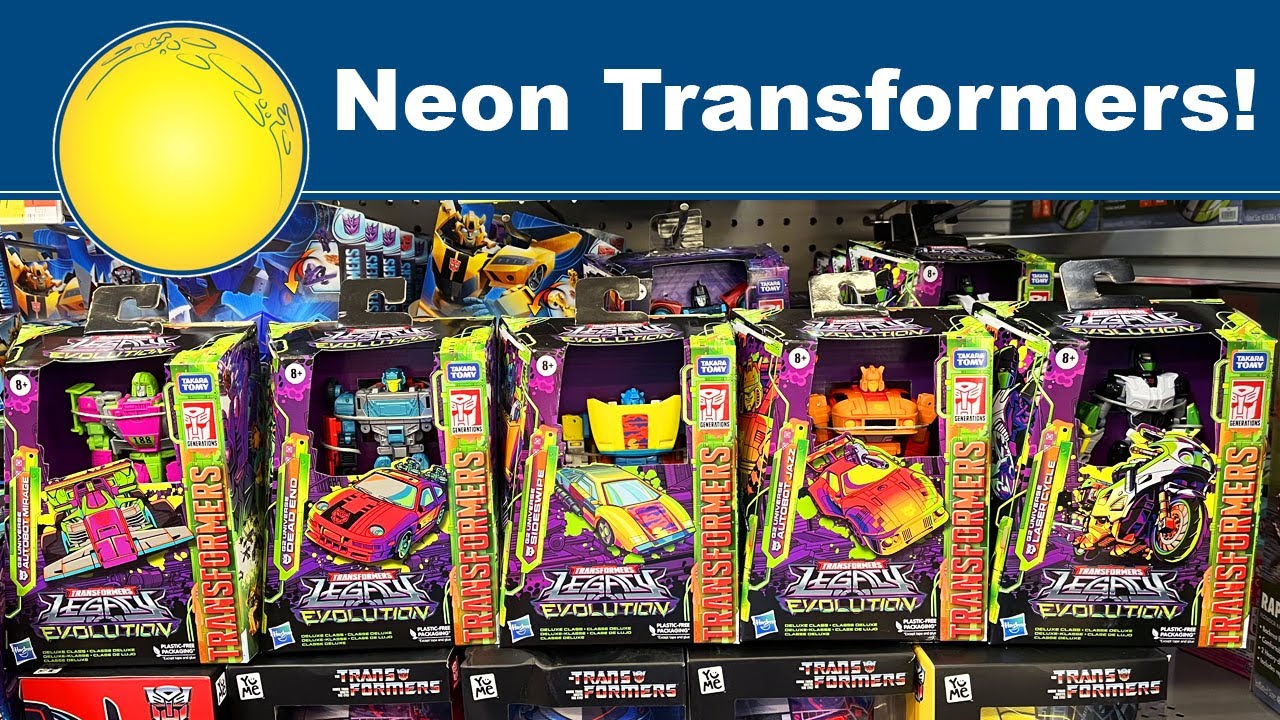 TOY HUNT | Neon Transformers! - YouTube