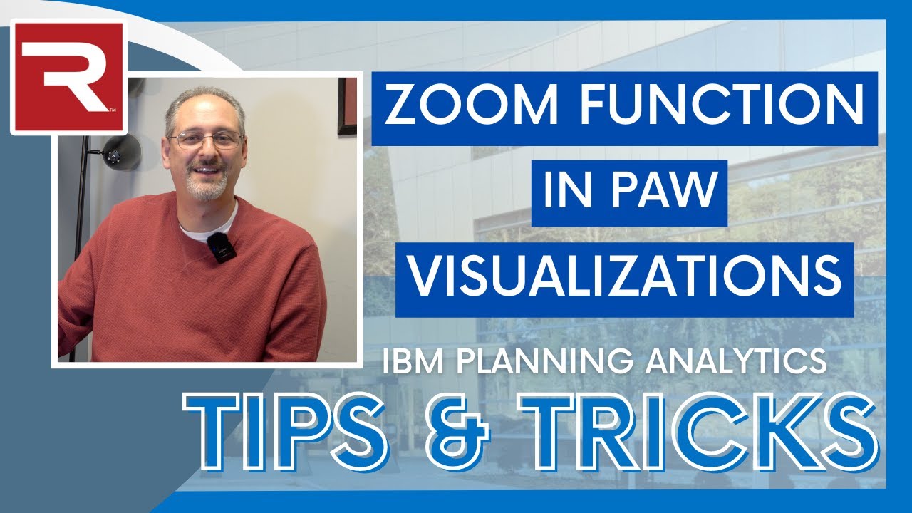 How to Use the Zoom Functionality in your PAW Visualizations for IBM Planning Analytics - YouTube