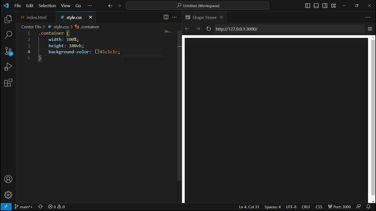 Shape Hover Effect | CSS Tutorial - YouTube