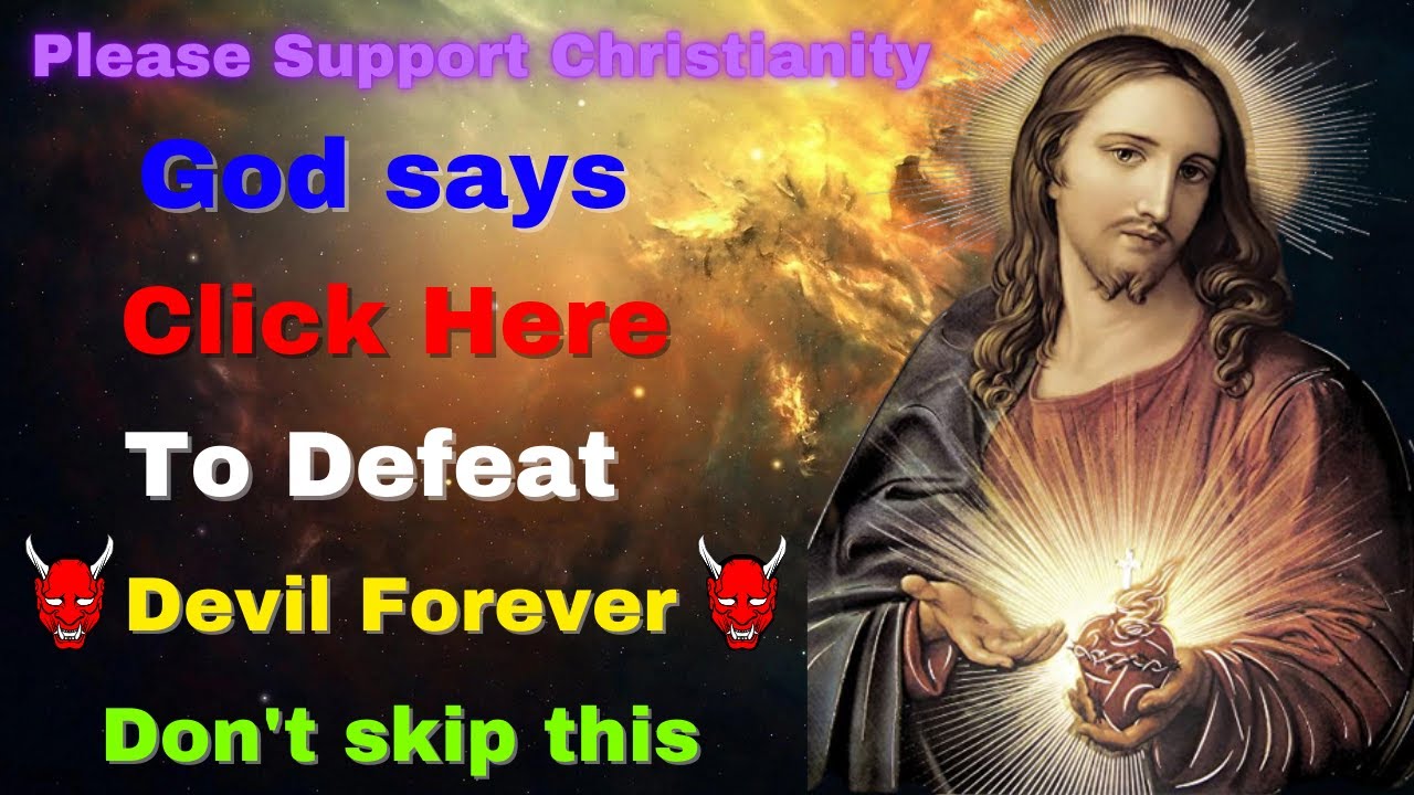 ️God says click this message to defeat Devil |💌God message for today ...