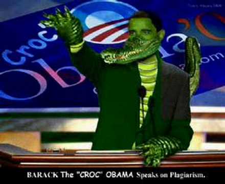 Barack "The CROC" Obama - YouTube