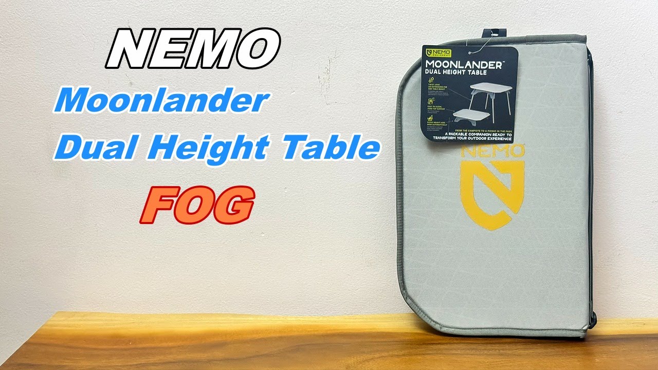 Bàn NEMO Moonlander Dual Height Table - FOG - YouTube