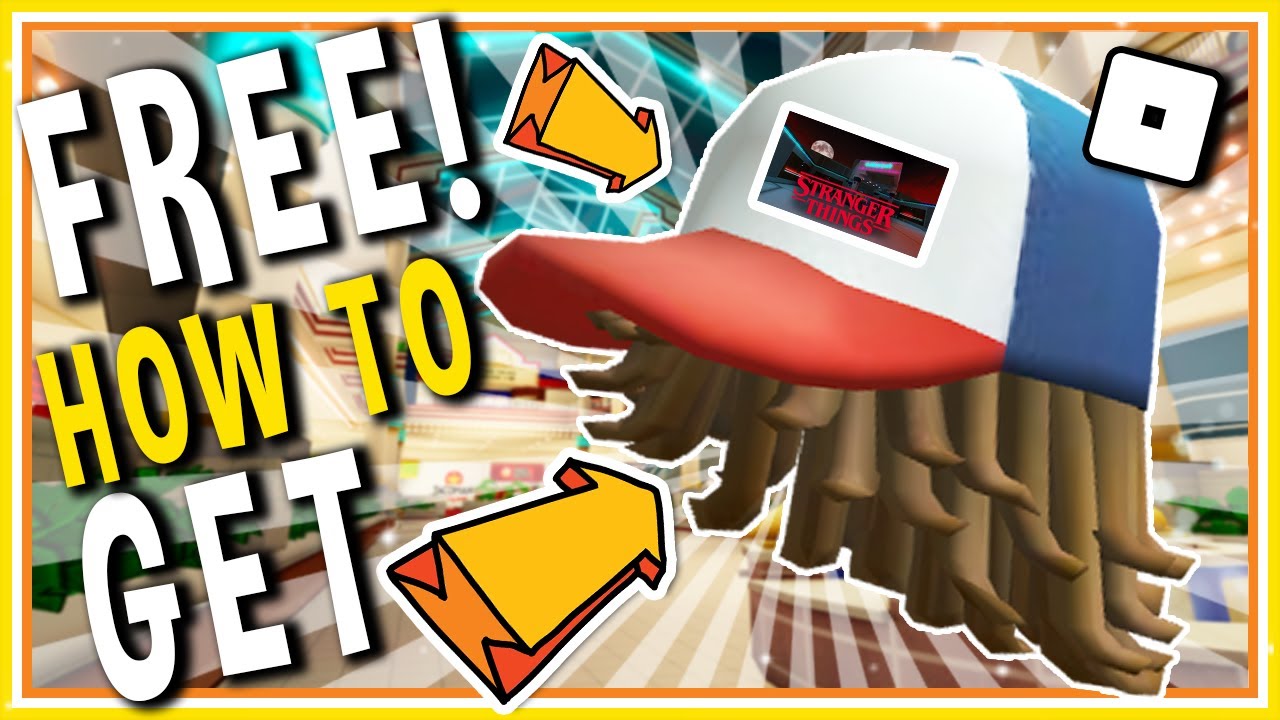 FREE ROBLOX HAT WITH HAIR - DUSTIN HAT FREE - ROBLOX STRANGER THINGS ...