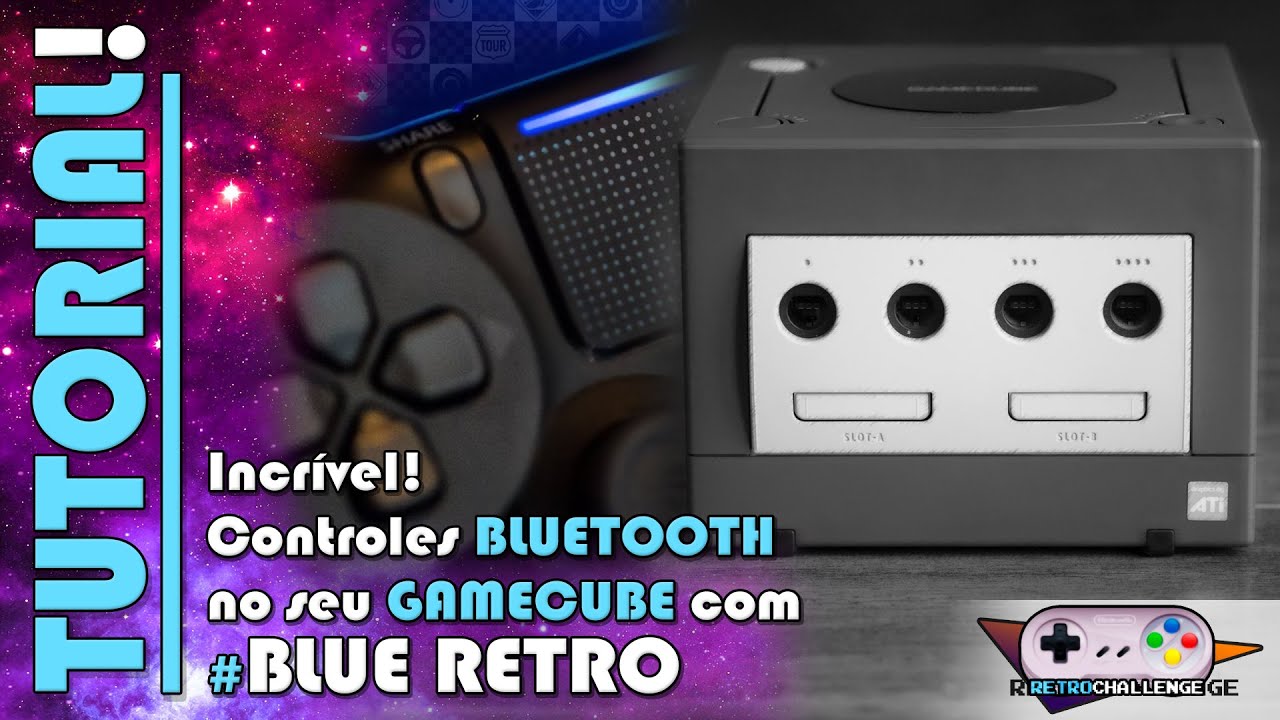 GAMECUBE COM BLUETOOTH?! Instale o Blue Retro no GameCube e use ...