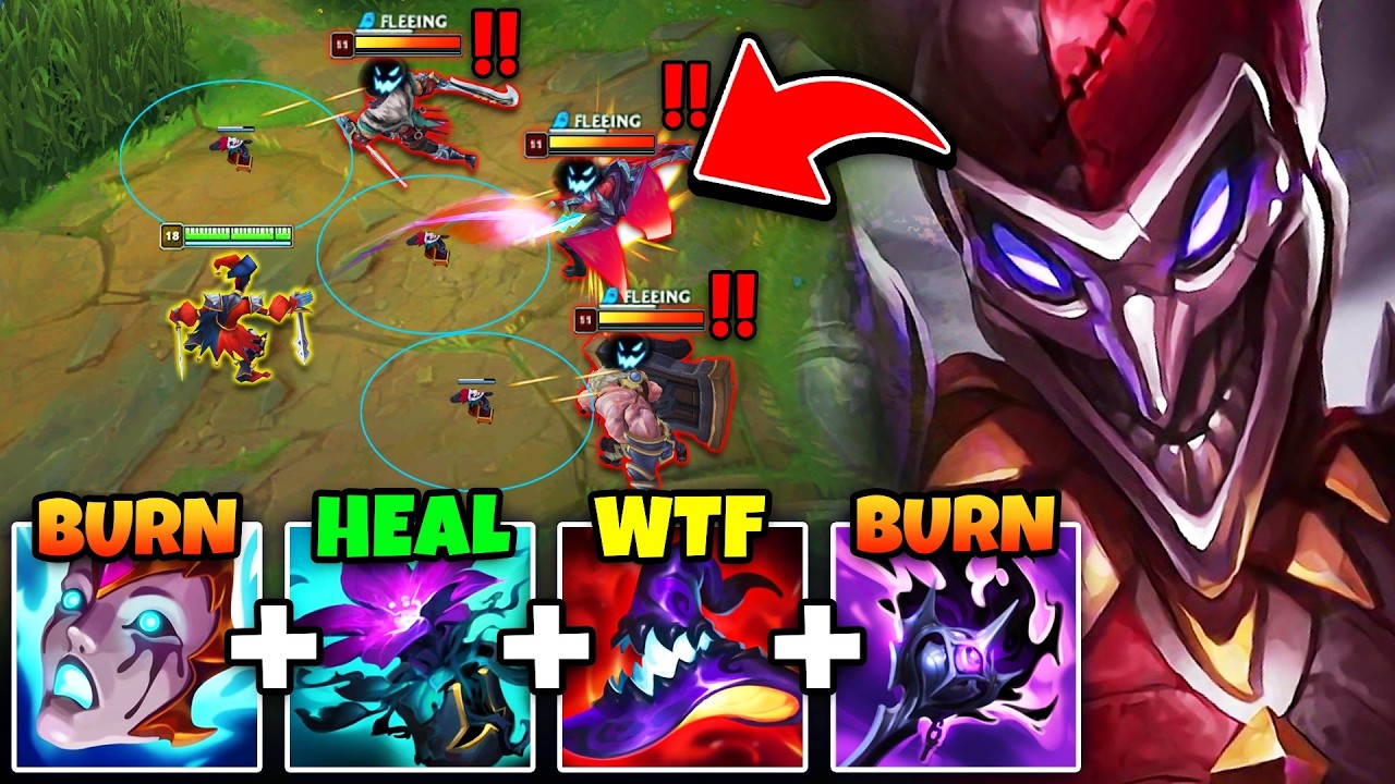 When Pink Ward goes absolute beast mode on AP Shaco... (SO MANY ...