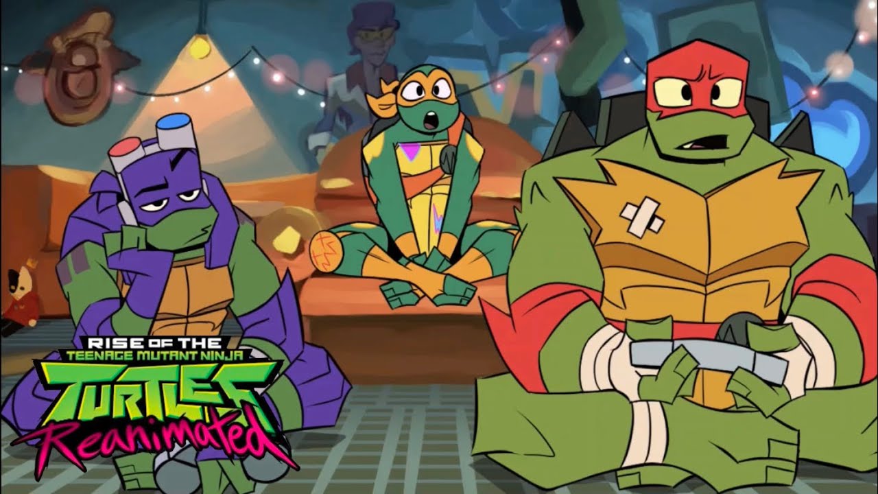 ROTTMNT Reanimated - The Clothes Don't Make the Turtle (Shot 62) - YouTube