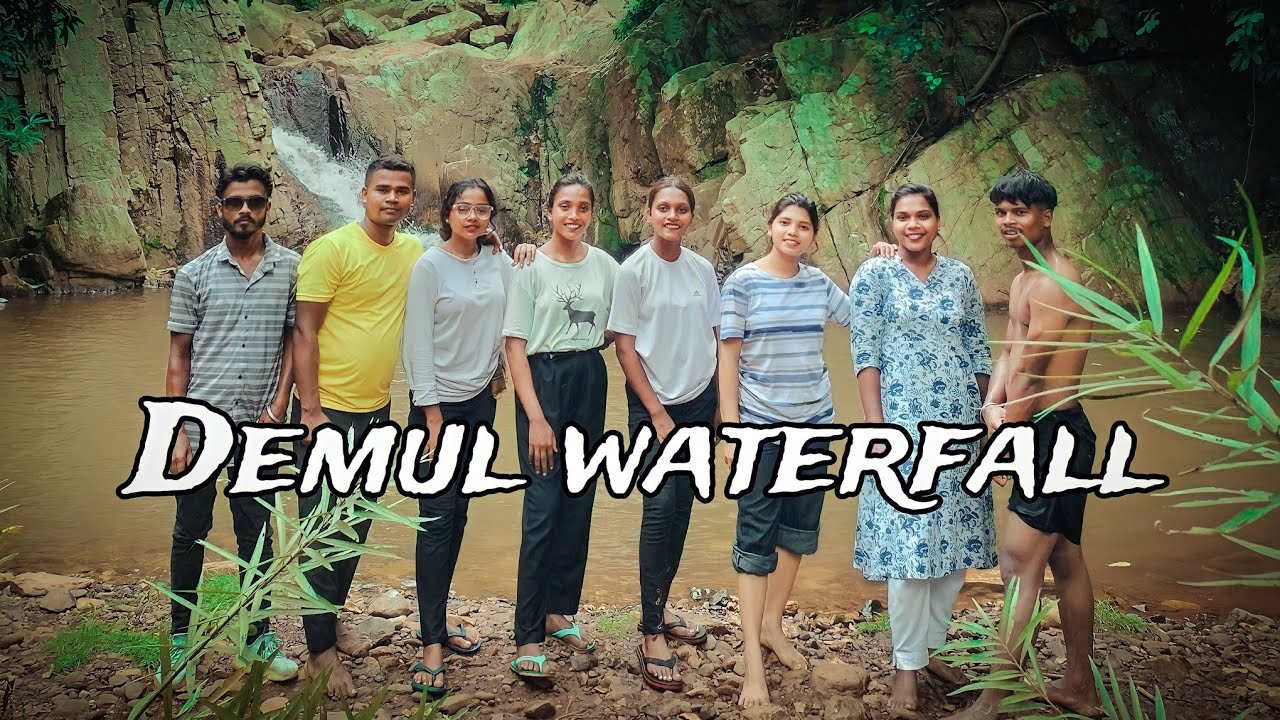 हम सब चले Demul waterfall🍃#nuture #vlog #rourkelavlogs #rajgangpur ...