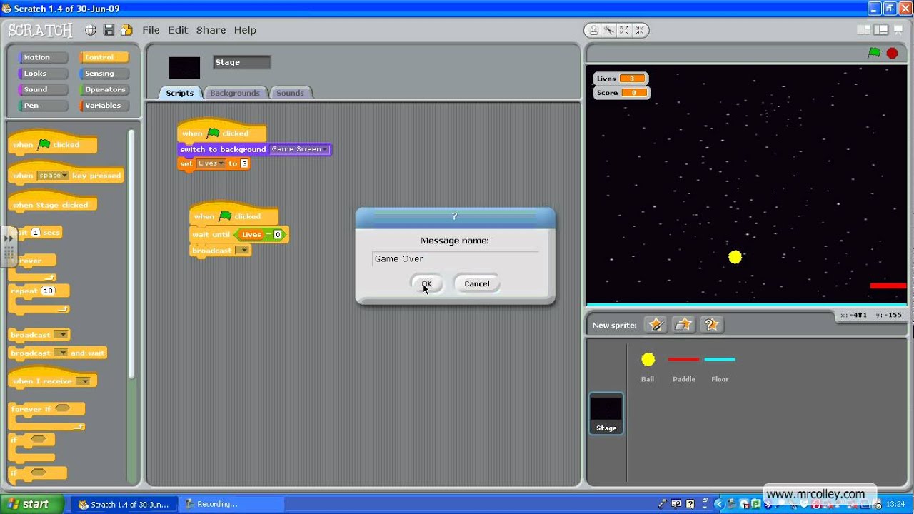 Game Over Screen.wmv - YouTube