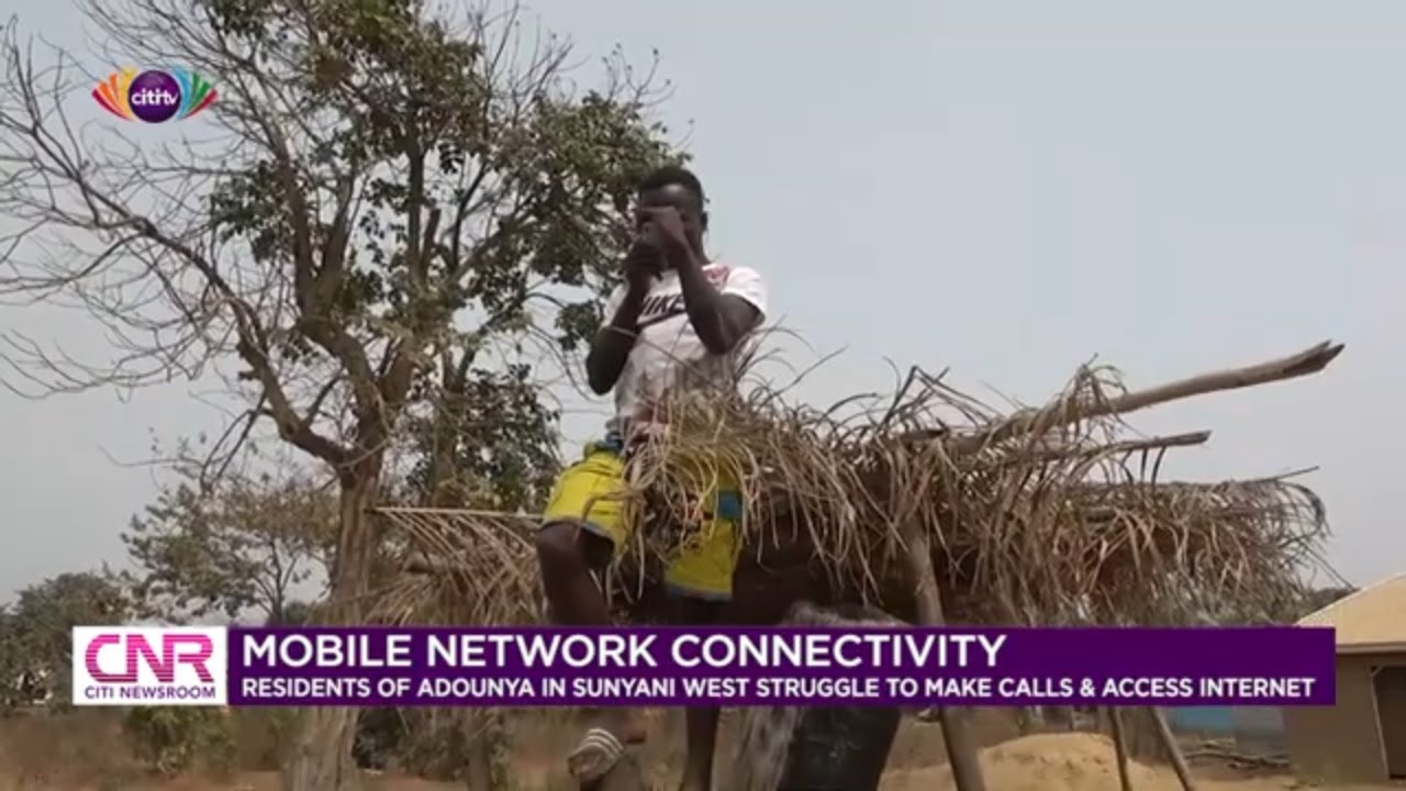 Poor network connectivity forcing Aduonya residents to climb trees to ...