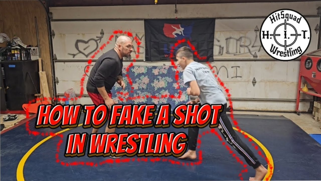 How to Fake a Shot in Wrestling - YouTube