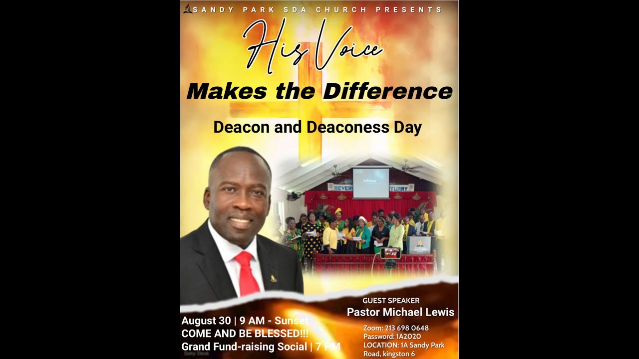 Sandy Park SDA Church || Deacon & Deaconess Day || Aug 30, 2025 - YouTube
