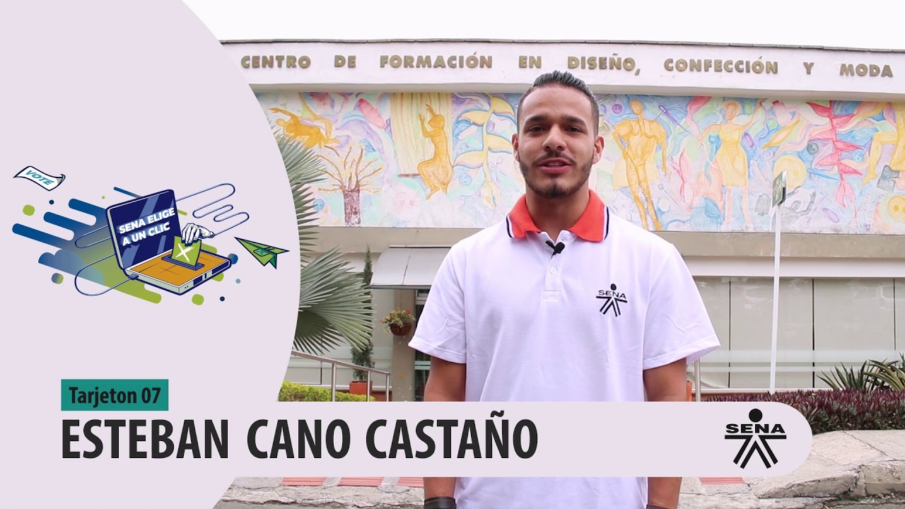 Aspirante a representante de aprendices Esteban Cano Castaño - YouTube