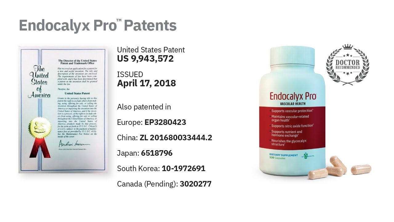 Endocalyx Pro Clinically Shown to Regenerate Endothelial Glycocalyx ...