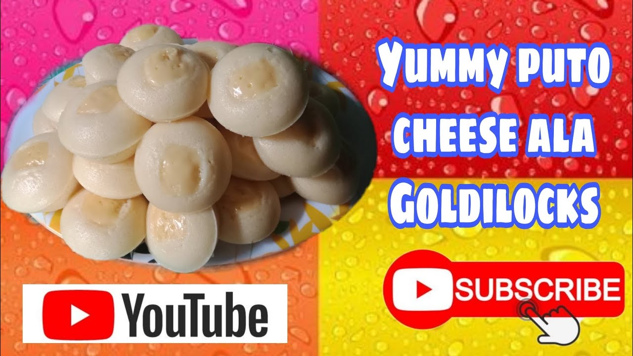 How to make puto cheese || ala Goldilocks || so soft and yummy - YouTube