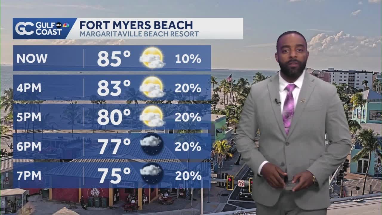 Warm, muggy night with cold front on the way - YouTube