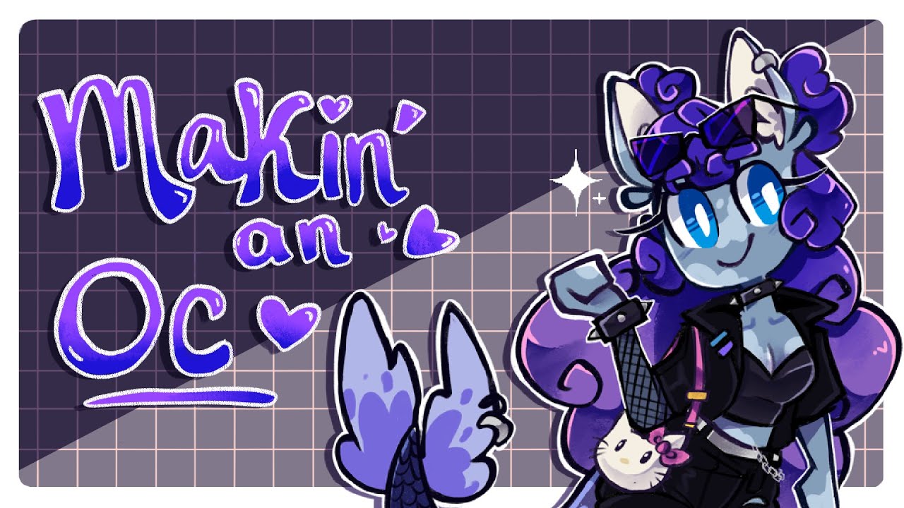 Makin' an OC! ︎ | Drawin’ & Talkin’ #2 | SPEEDPAINT + COMMENTARY ︎ - YouTube