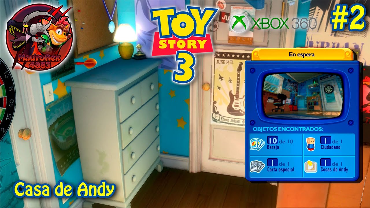 Toy Story 3 (Xbox 360-Remake) - Parte 2: Casa de Andy (100%) - YouTube