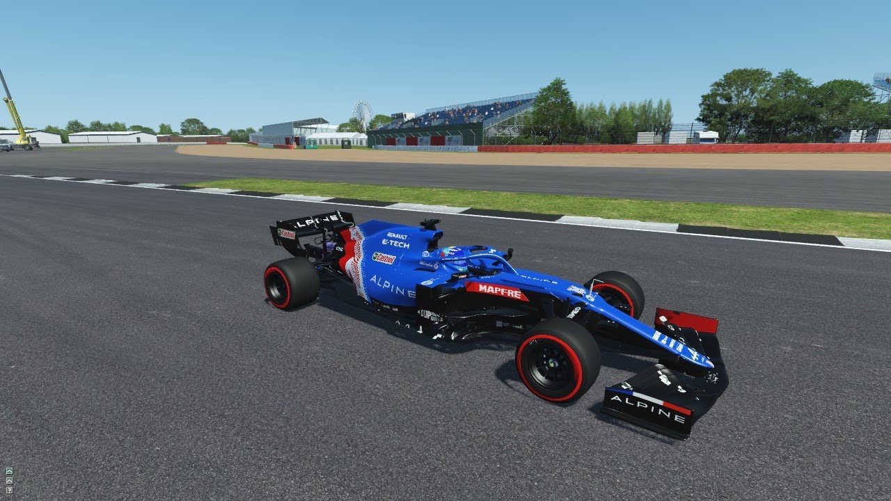 rFactor 2 – F1 2021 by Alex Maggio – Alpine - YouTube
