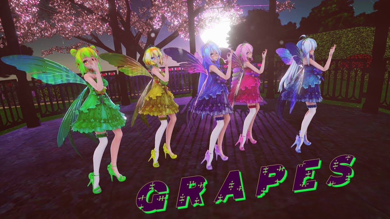 ≡MMD≡ Grapes / BUSTERS [4KUHD60FPS][Eng Sub] - YouTube