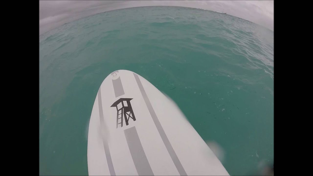 Paddle Board Fail In The Ocean - YouTube