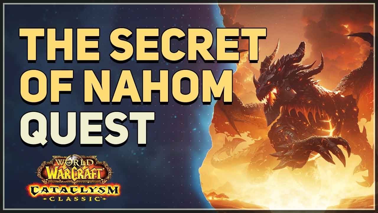 The Secret of Nahom WoW Quest - YouTube