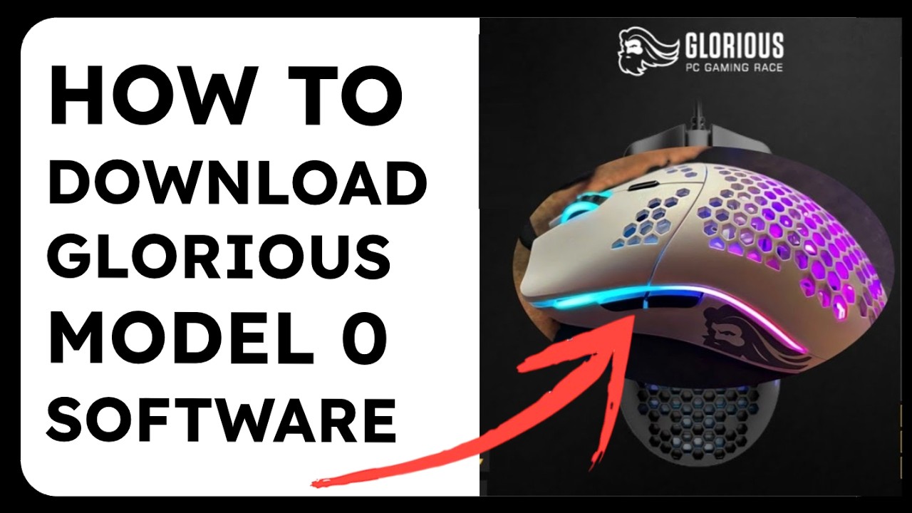 How to Download Glorious Model O Software - YouTube