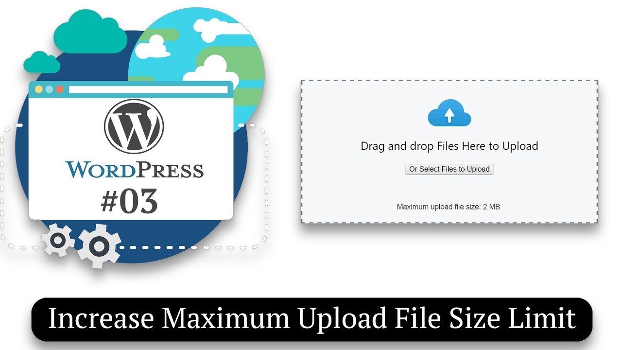 Increase Maximum Upload File Size In Wordpress Youtube