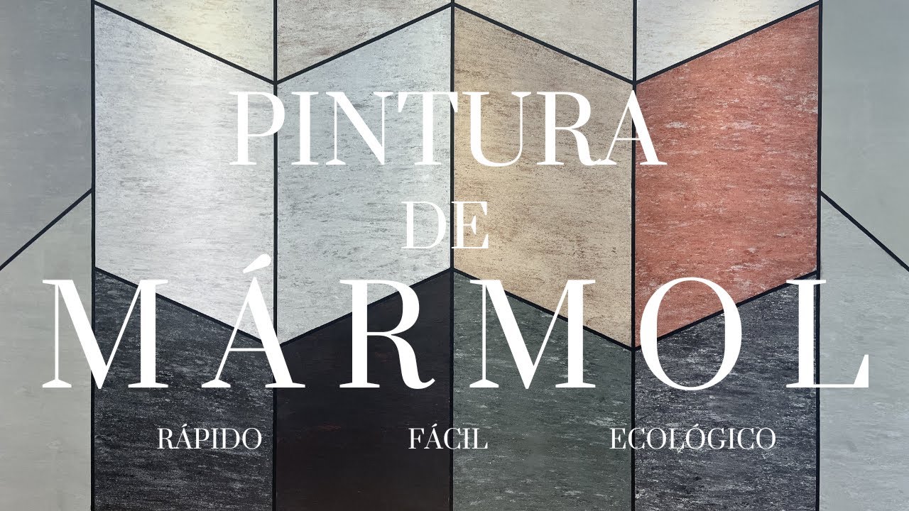 Pintura Imitación Mármol - Tutorial de aplicación - YouTube
