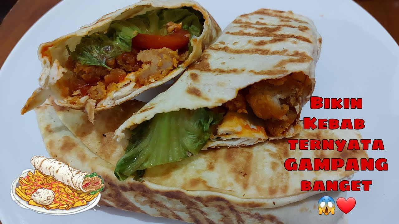 Resep Kebab paling gampang 😱 [ Resep Cepat ] - YouTube