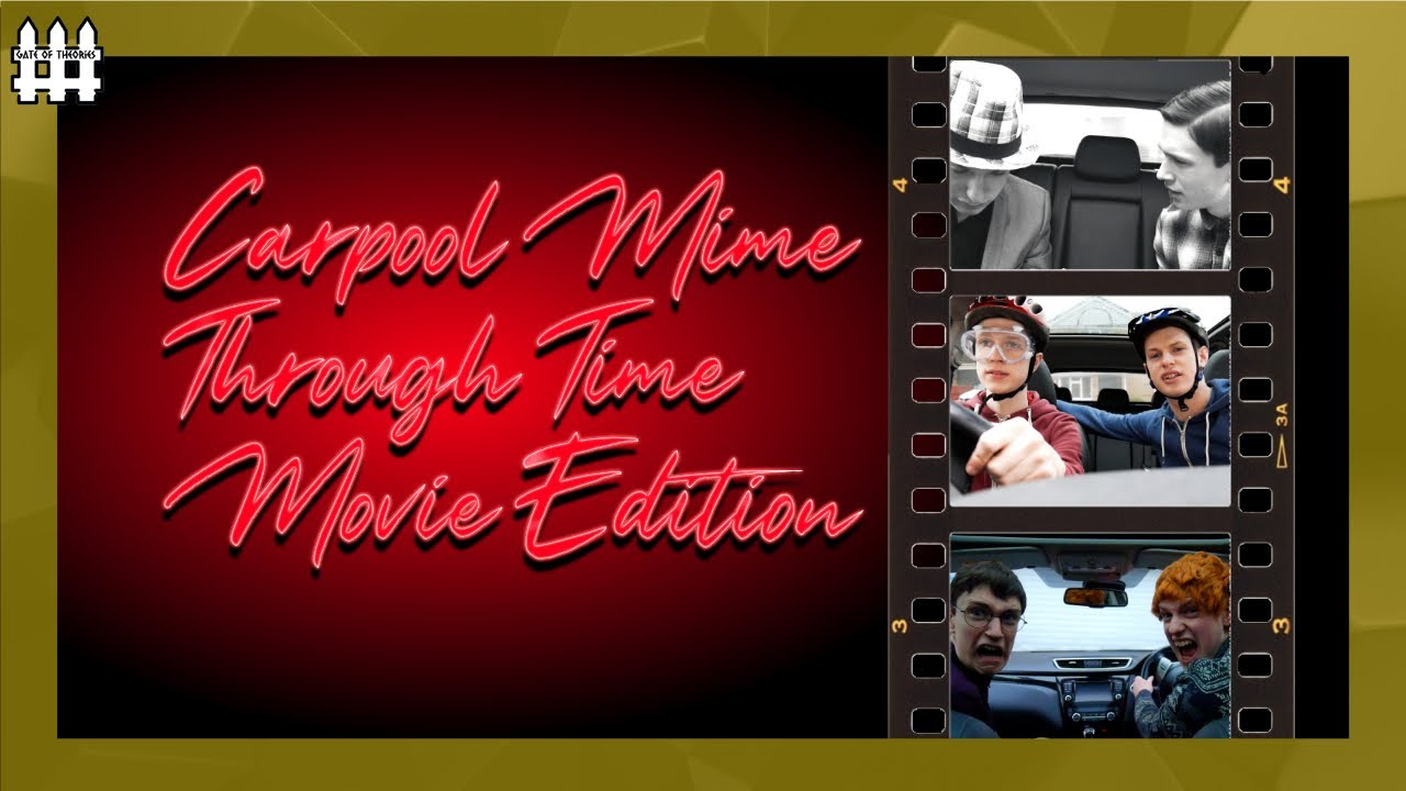 Carpool Mime Through Time Movie Edition -10k Sub Special - YouTube