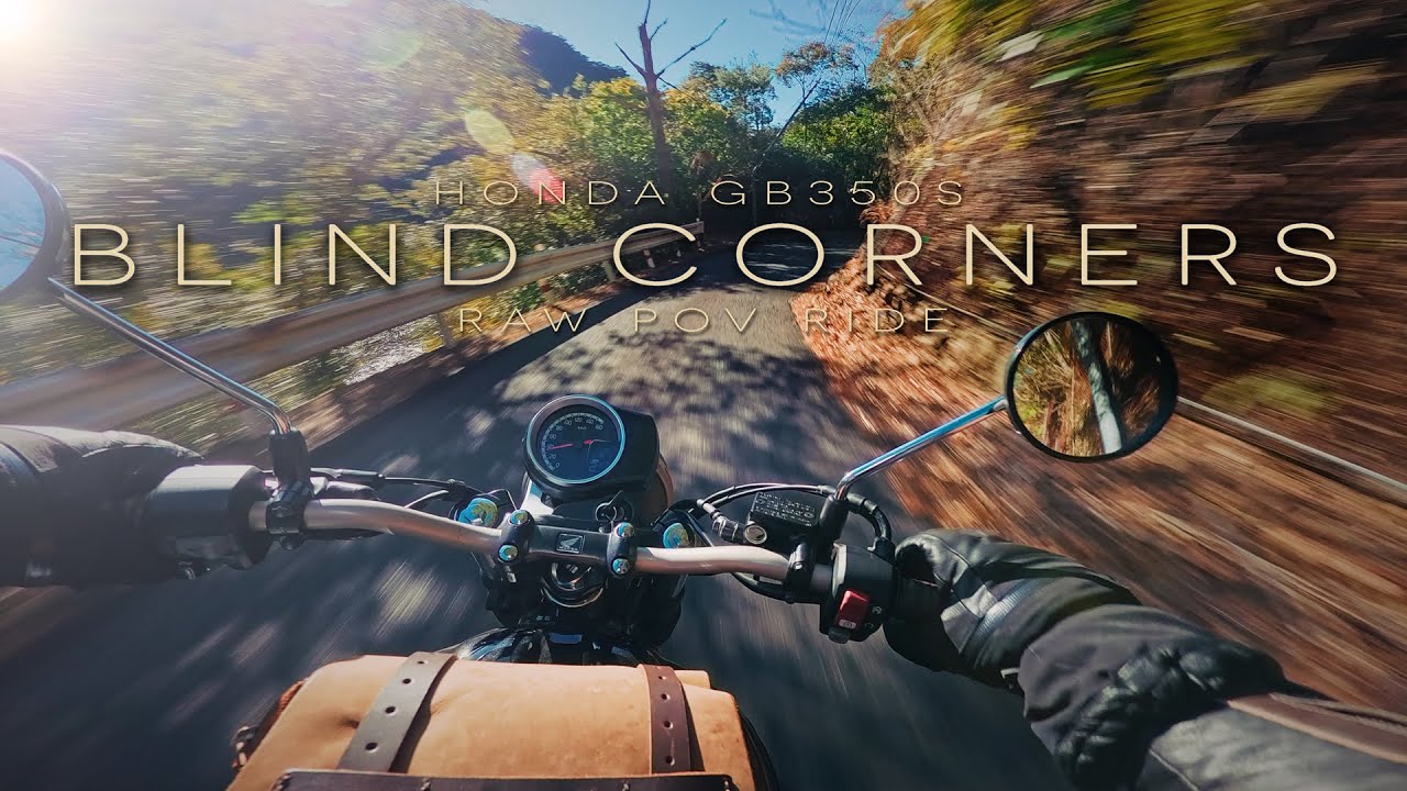 Blind Corners : Honda GB350s RAW POV RIDE - YouTube
