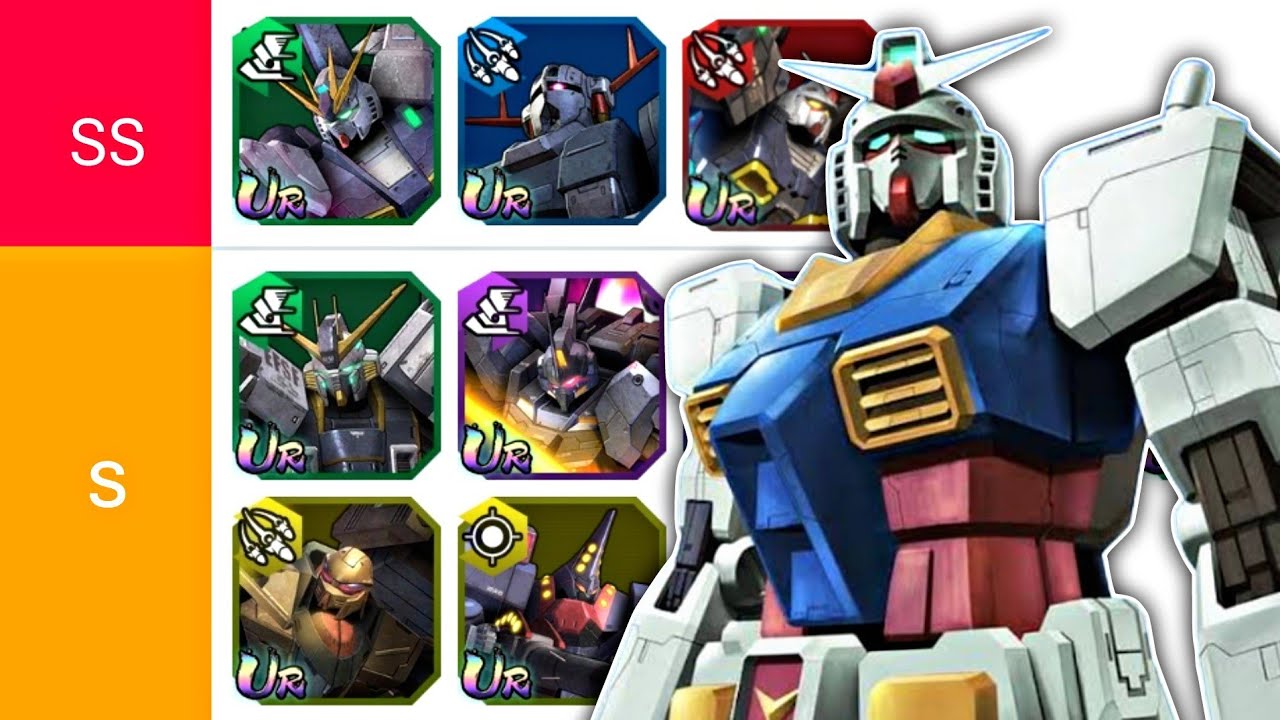 MOBILE SUIT GUNDAM U.C. ENGAGE - TIER LIST & REROLL GUIDE (New GUNDAM ...