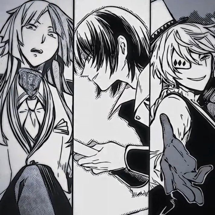 The Decay of Angels Trio edit | BungouStrayDogs | #BungouStrayDogs # ...