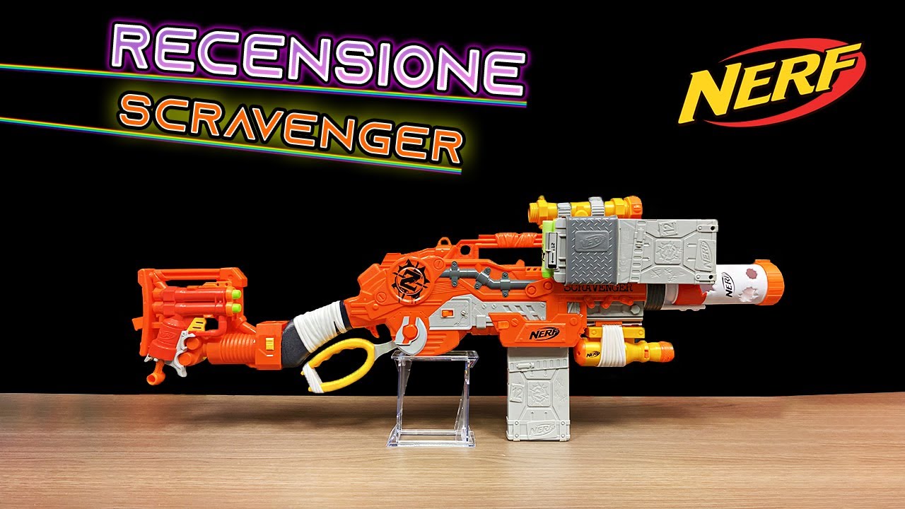 HALLOWEEN NERF🎃| RI-Recensione nerf zombie Scravenger - YouTube