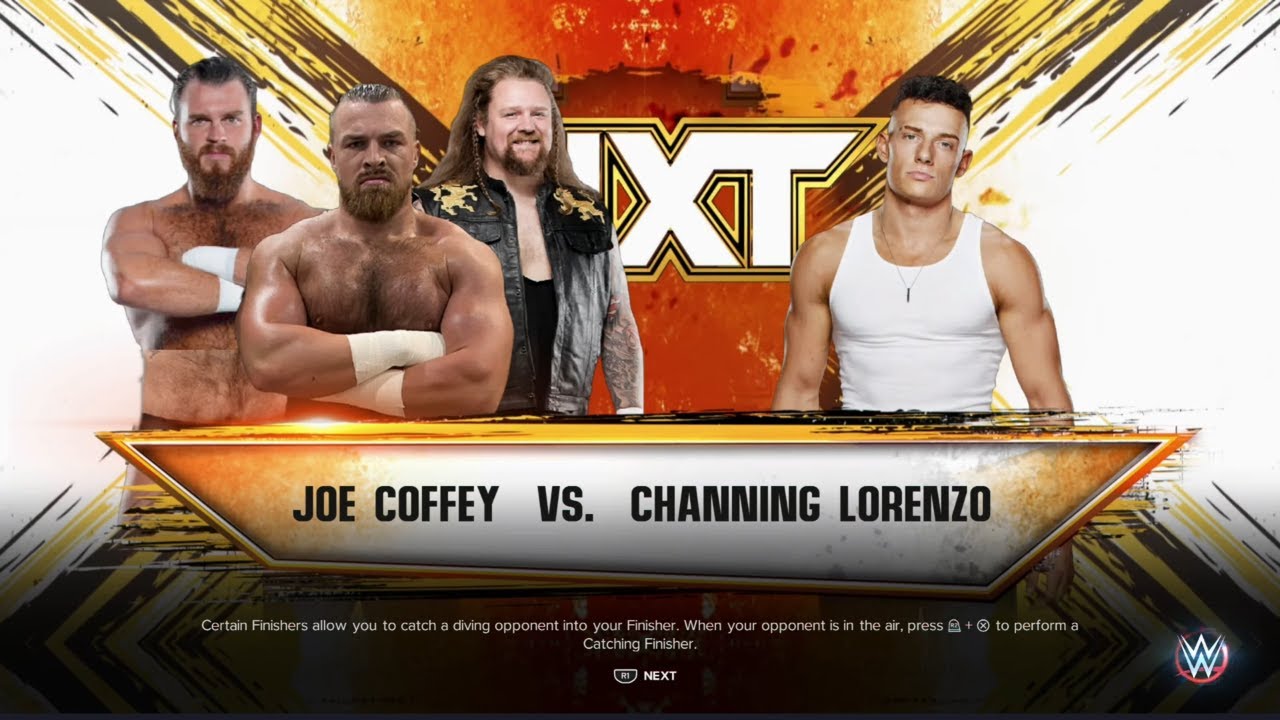 NXT Joe Coffey vs Channing “Stacks” Lorenzo (Freedom or Trial for Tony ...