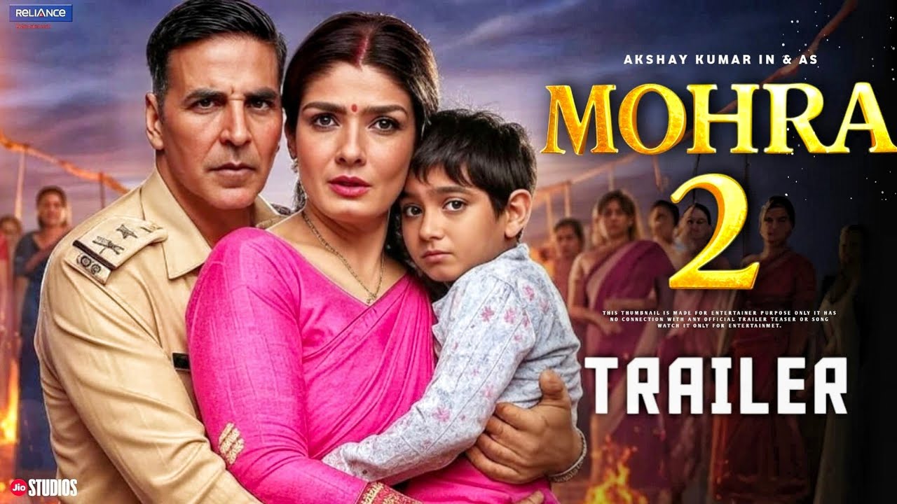 Mohra 2 - Official Trailer | Concept Trailer | Akshay Kumar | Raveena ...