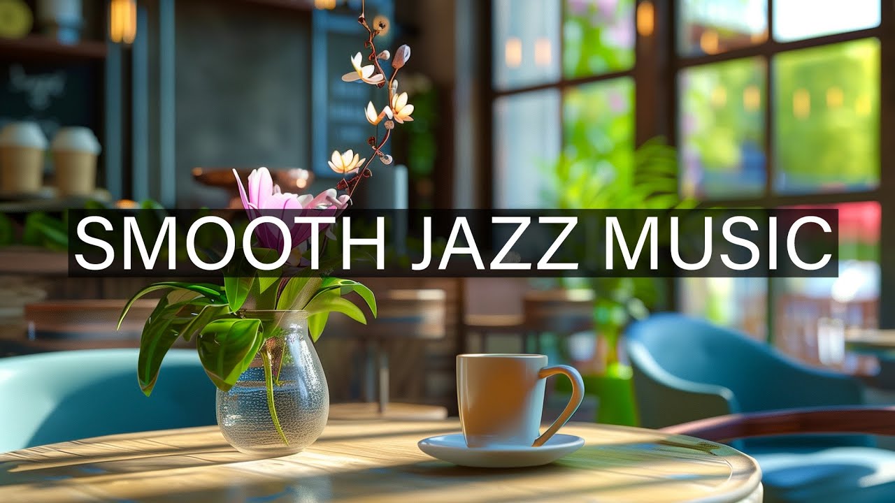 Jazz Relaxing Music & Cozy Coffee Shop Ambience 🌸 Sweet Jazz ...