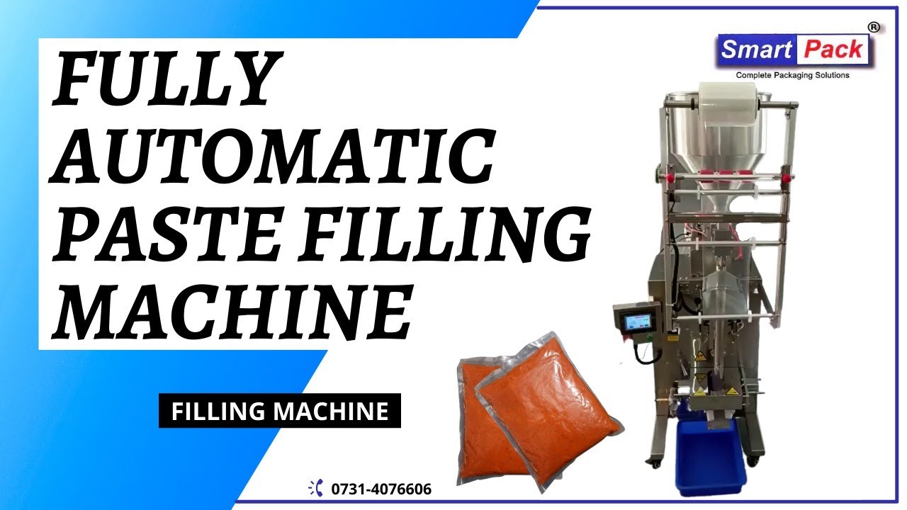 Fully automatic paste filling Machine - Filling Machine CONTACT- +91 ...