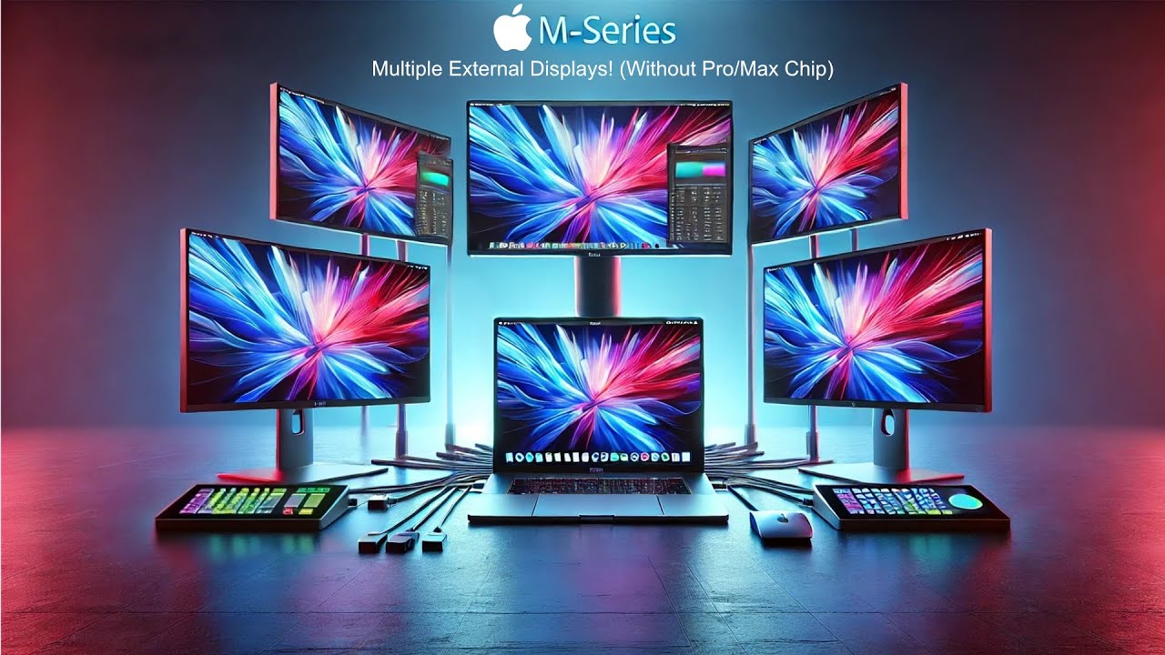 Multiple external displays on ANY M Series Mac - YouTube